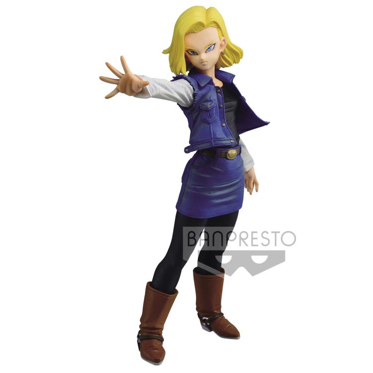 BANDAI MATCH MAKERS ANDROID 18 ACTION FIGURE 18 CM DRAGON BALL Z ...