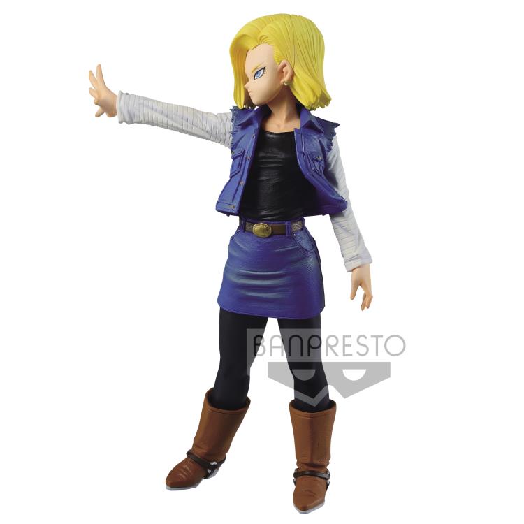 BANDAI MATCH MAKERS ANDROID 18 ACTION FIGURE 18 CM DRAGON BALL Z ...