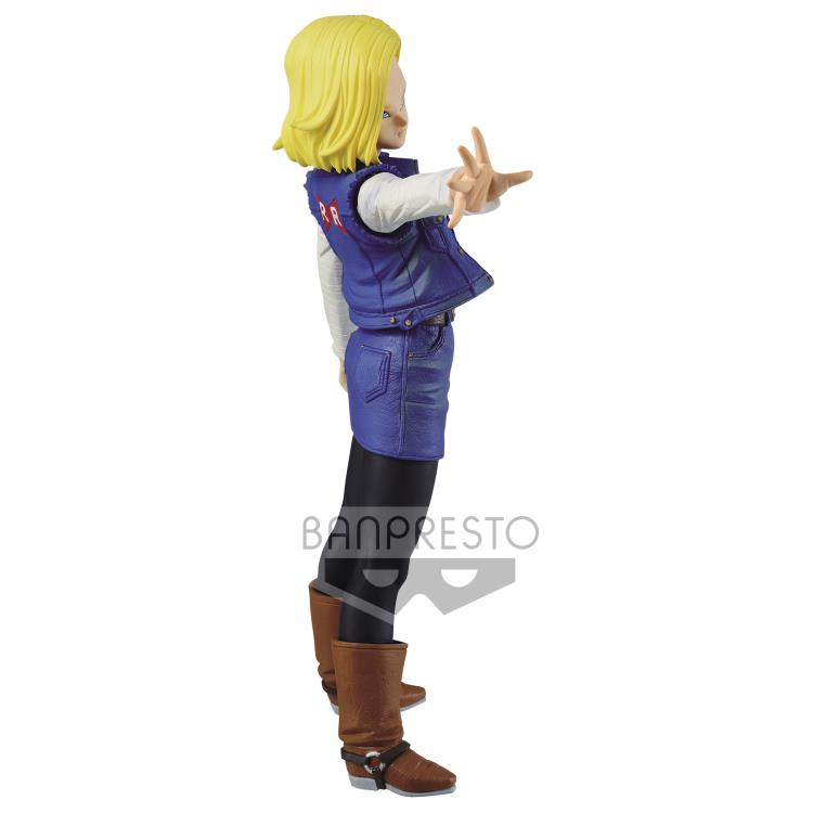 BANDAI MATCH MAKERS ANDROID 18 ACTION FIGURE 18 CM DRAGON BALL Z ...